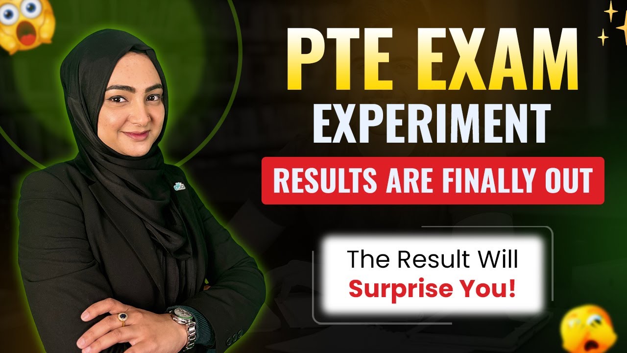 PTE Exam Experiment Results Are Finally Out | The Result Will Surprise ...
