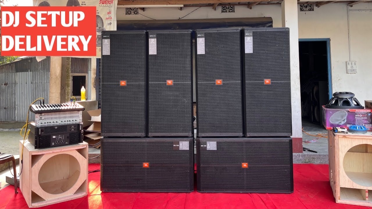 Full Pickup Truck Dj Setup | 2 Dubal Bass 4 Top, 2 Amplifier, Mixer ...