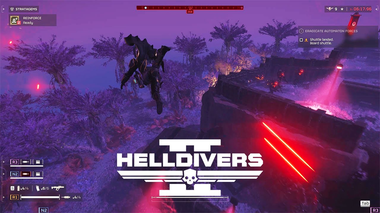 Helldiver Difficulty in a nutshell... - YouTube