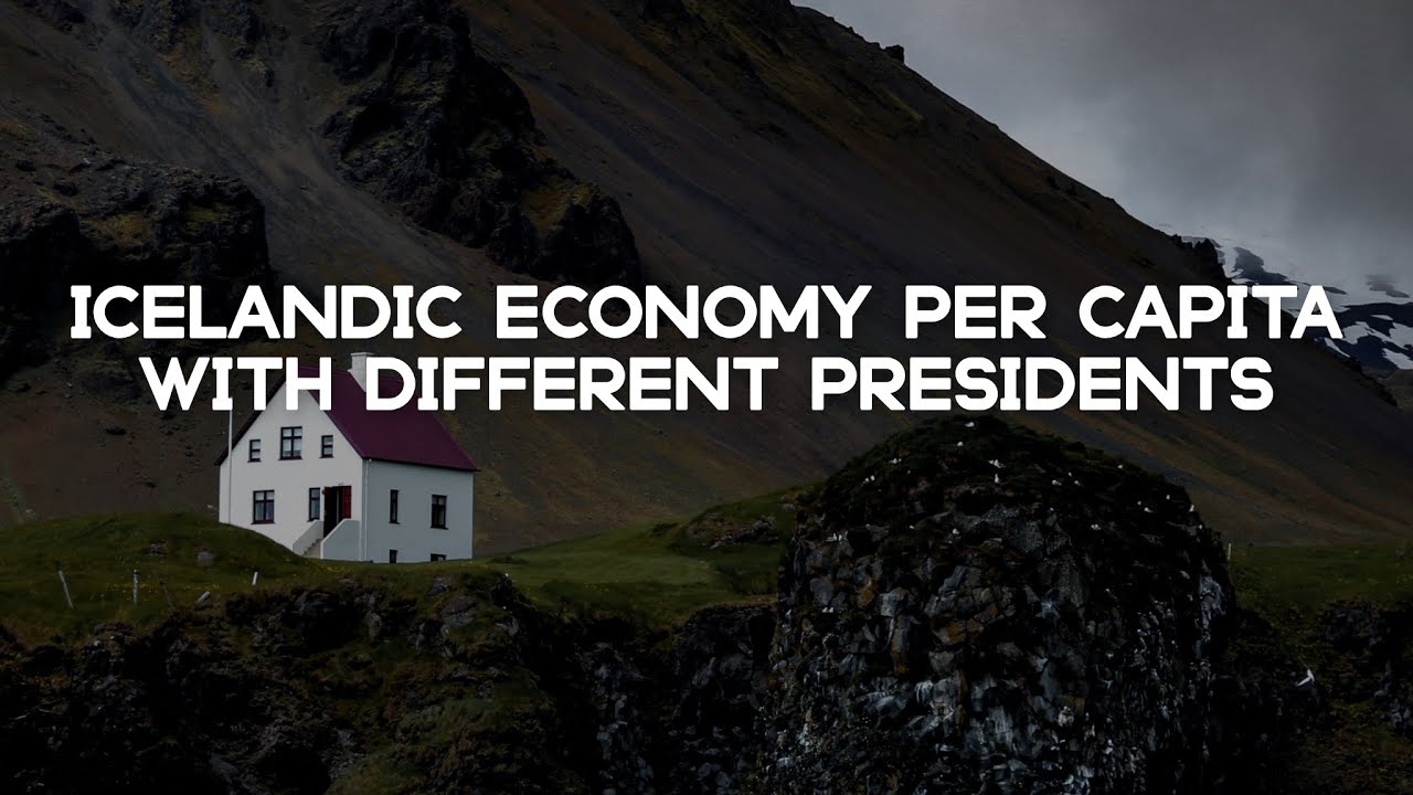 Icelandic Economy per capita with different presidents - YouTube