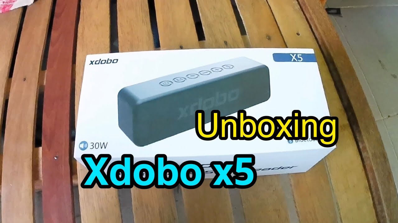 Unboxing speaker xdobo x5 - YouTube