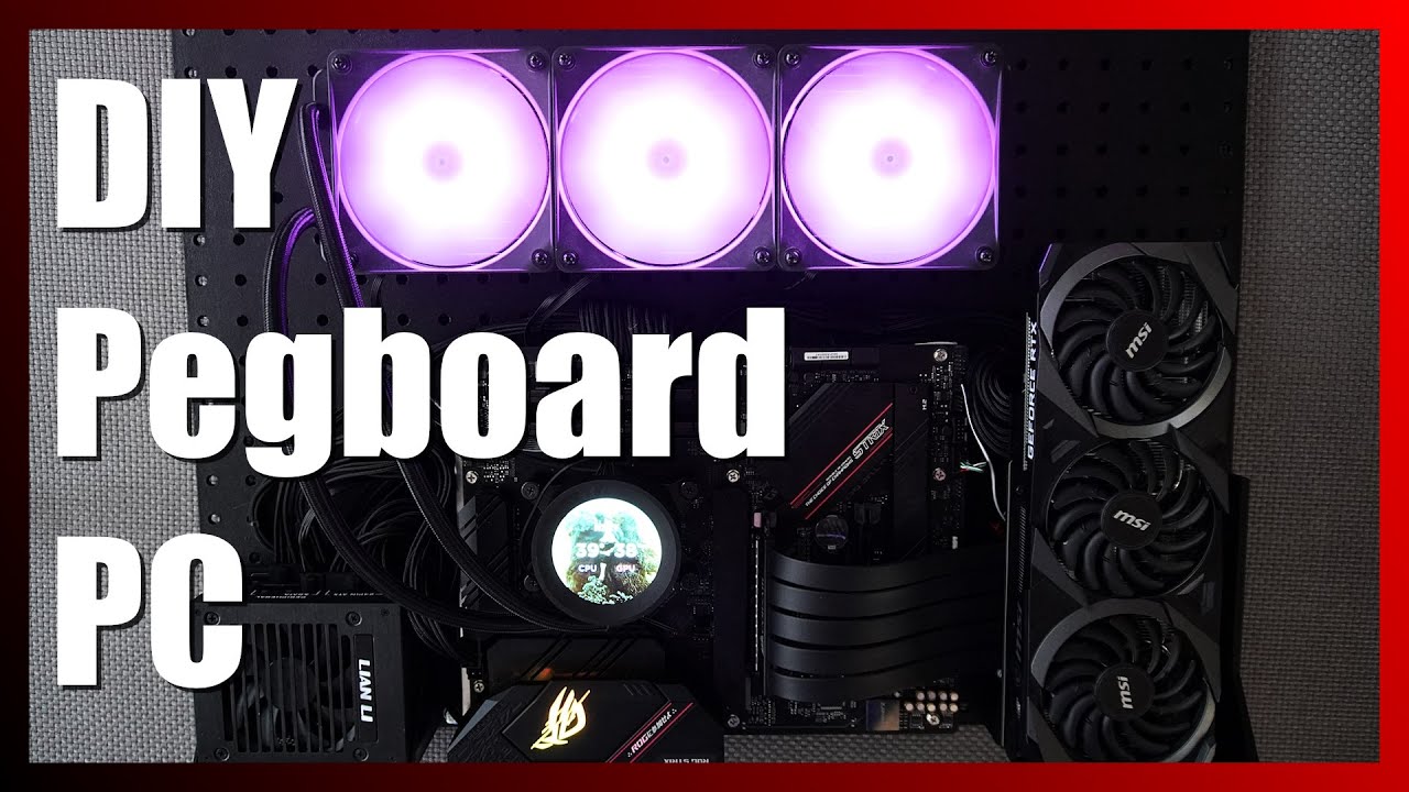 DIY Pegboard PC - YouTube