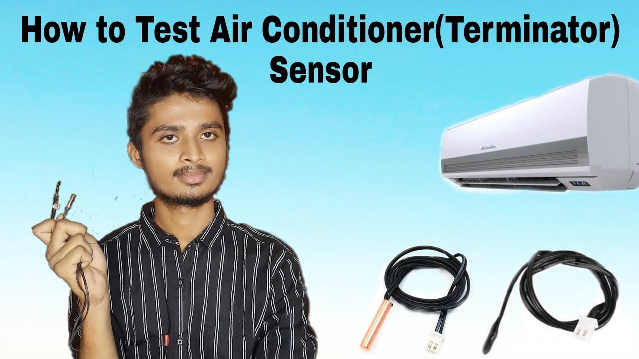 How to Test Air Conditioner sensor / Easy to Check Air Temperatur ...