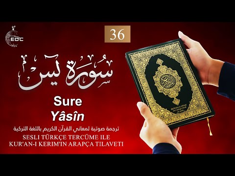 Sure 36 - Yâsîn - Sesli Türkçe Tercüme ile Kur'an-ı Kerim'in Arapça Tilaveti