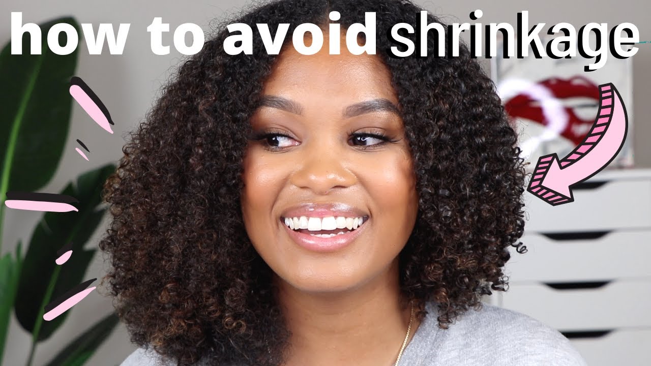 let's talk about shrinkage: how to stretch your curls - YouTube