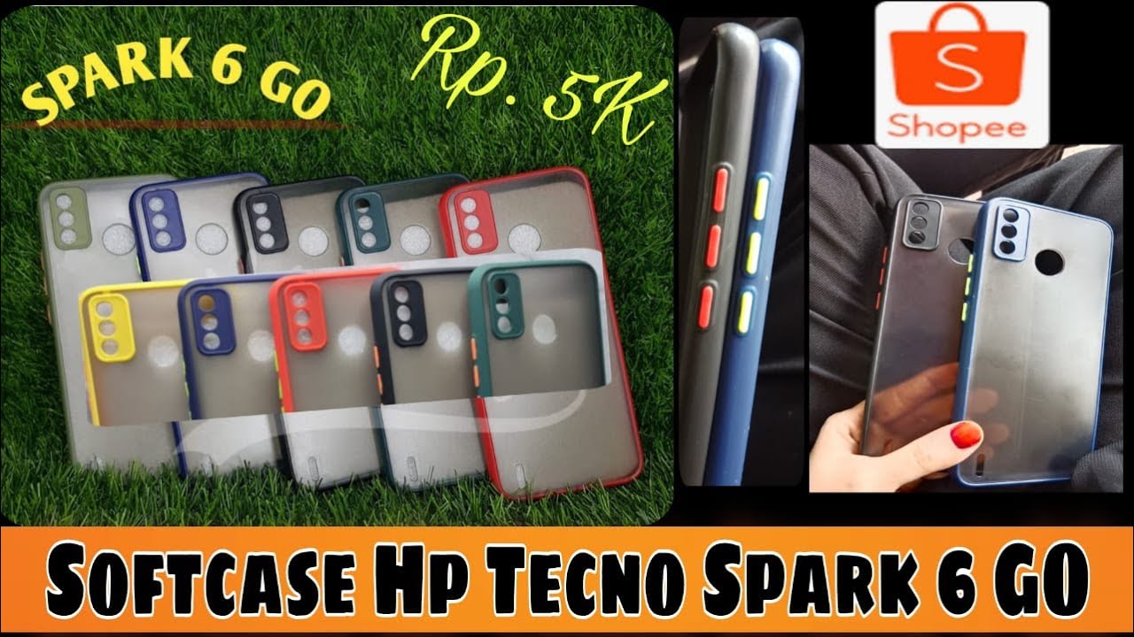 Unboxing dan Review Softcase Handphone Tecno Spark 6 Go - YouTube