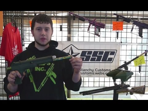 Modified NSG Splatmaster - w/ Super Stanchy Customs - YouTube