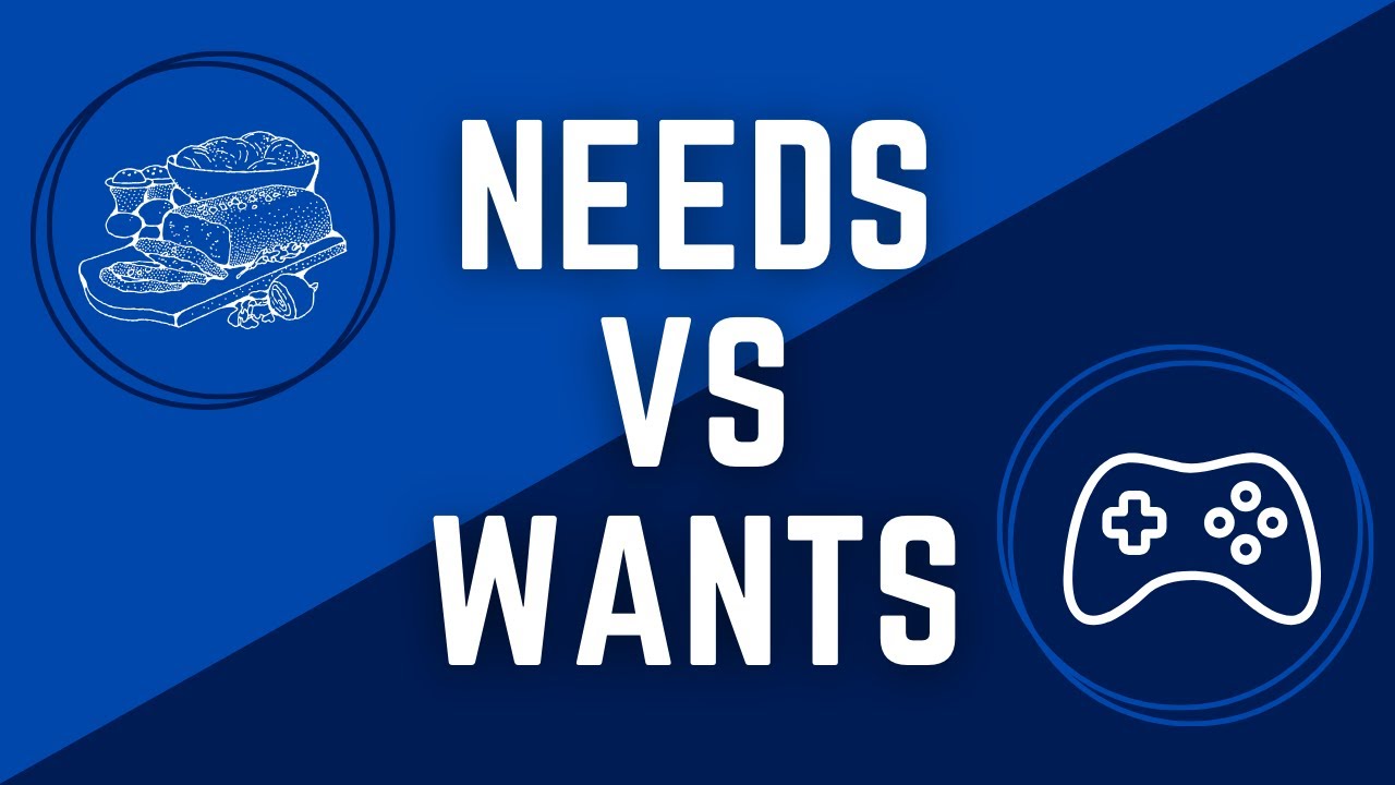 Needs vs Wants | Financial Literacy for Kids | Money Munchkins - YouTube