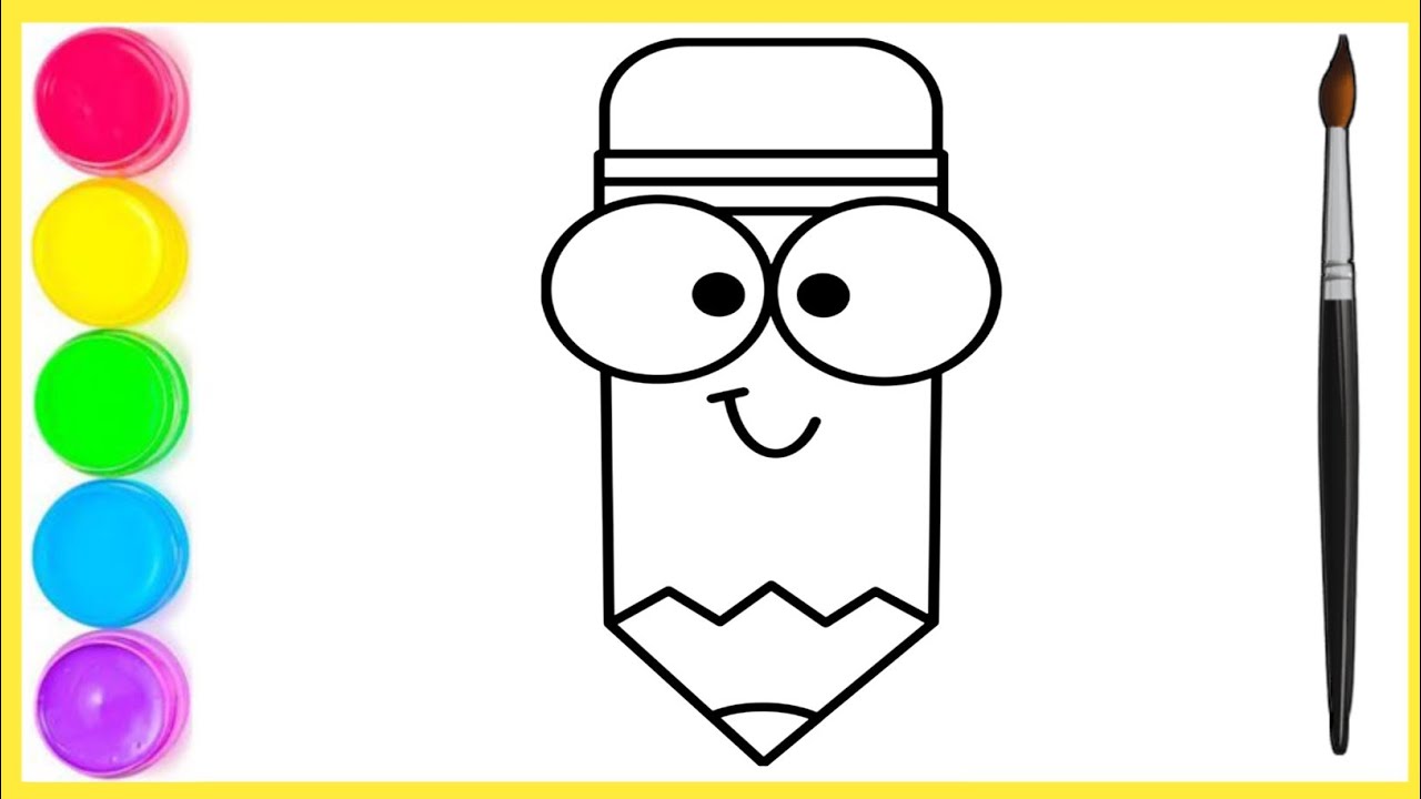 HOW TO DRAW A PENCIL DRAWING VERY EASY STEP BY STEP - YouTube