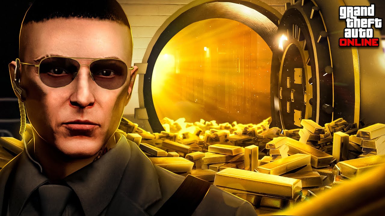 FIZ O GOLPE DO UNION DEPOSITORY PELA PRIMEIRA VEZ NO GTA 5 ONLINE - YouTube