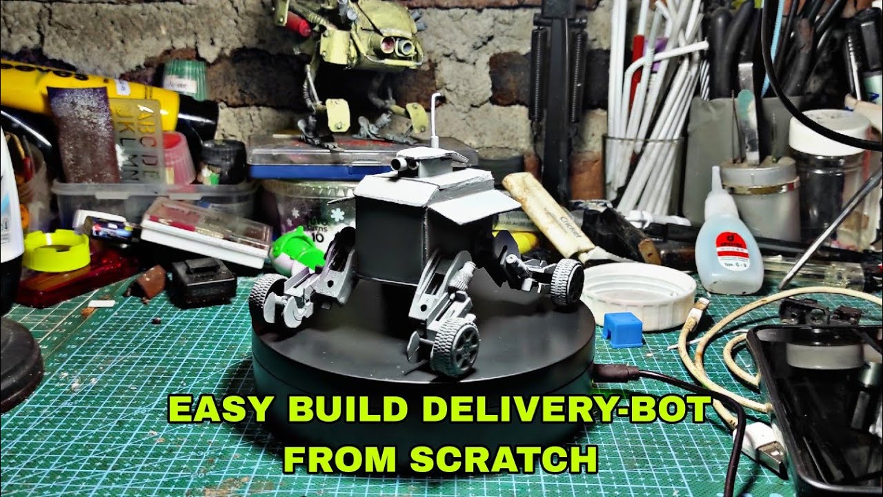 How to make easy build Robot Delivery from Scratch ‼️ - YouTube