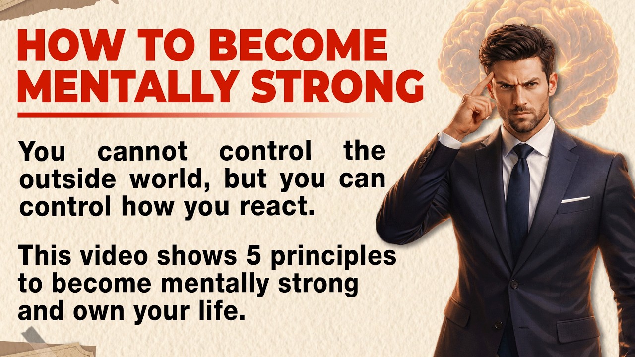 How to Become Mentally Strong and Own Your Life | Improve English ...