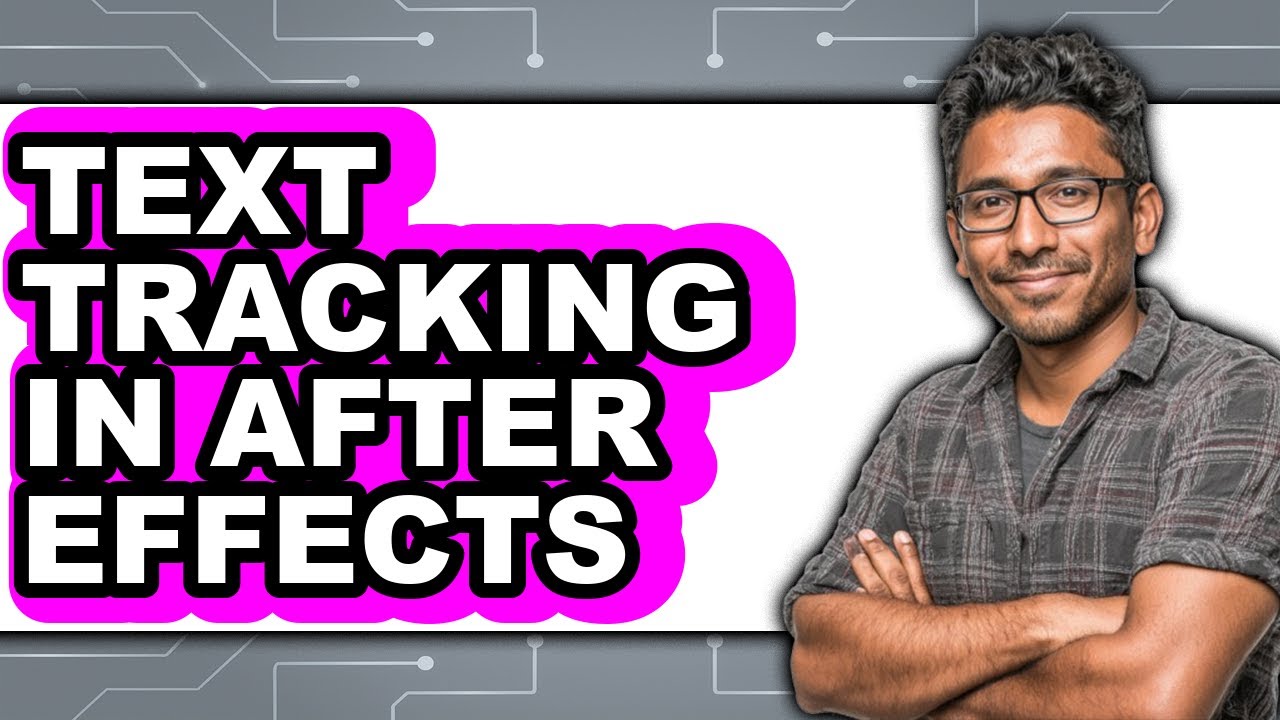 How to Text Tracking in After Effects (Full Guide) - YouTube
