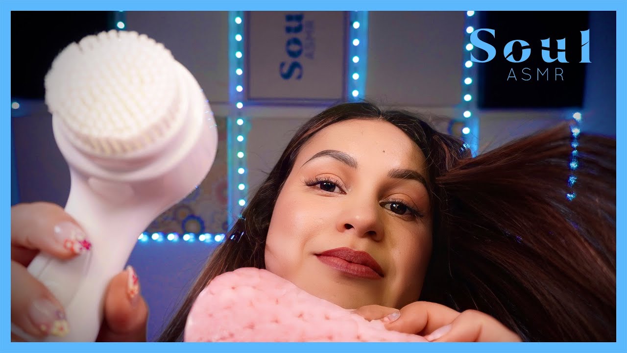 asmr spa 🥰 skincare realista 😶‍🌫️ masaje cabeza 💆 | Soul ASMR - YouTube