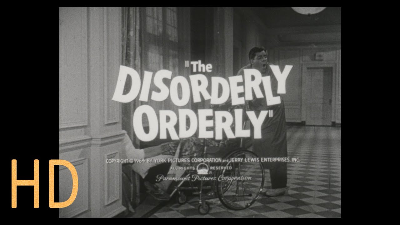 The Disorderly Orderly TV Spot 1964 Trailer HD Jerry Lewis Glenda ...