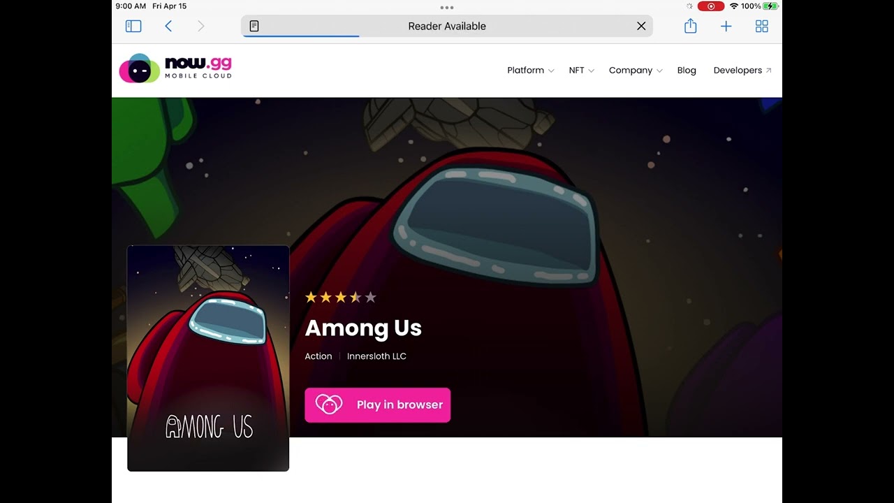 How to play AMONG US in browser free - YouTube