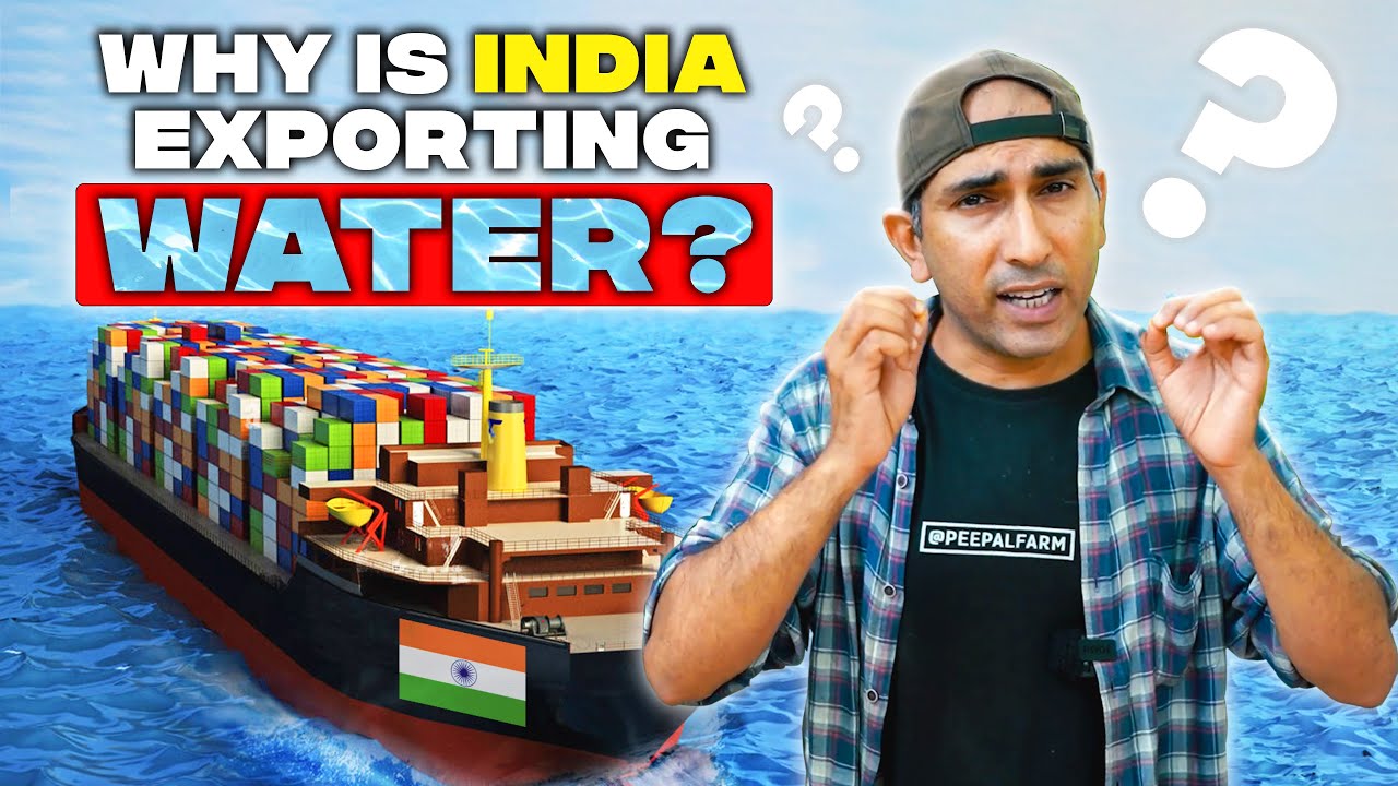 Why is India exporting water? - YouTube