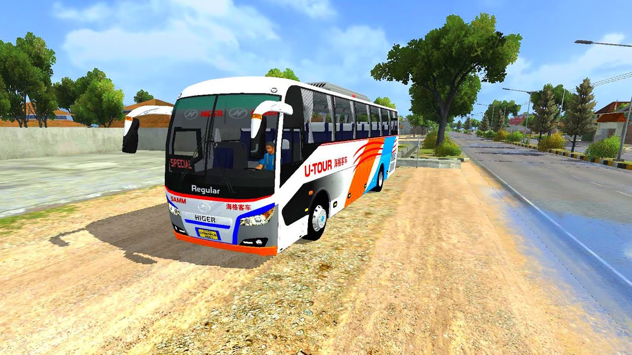 Luxury Small HIGER Bus High Speed Driving On Highway 🚌 | Bus Simulator ...