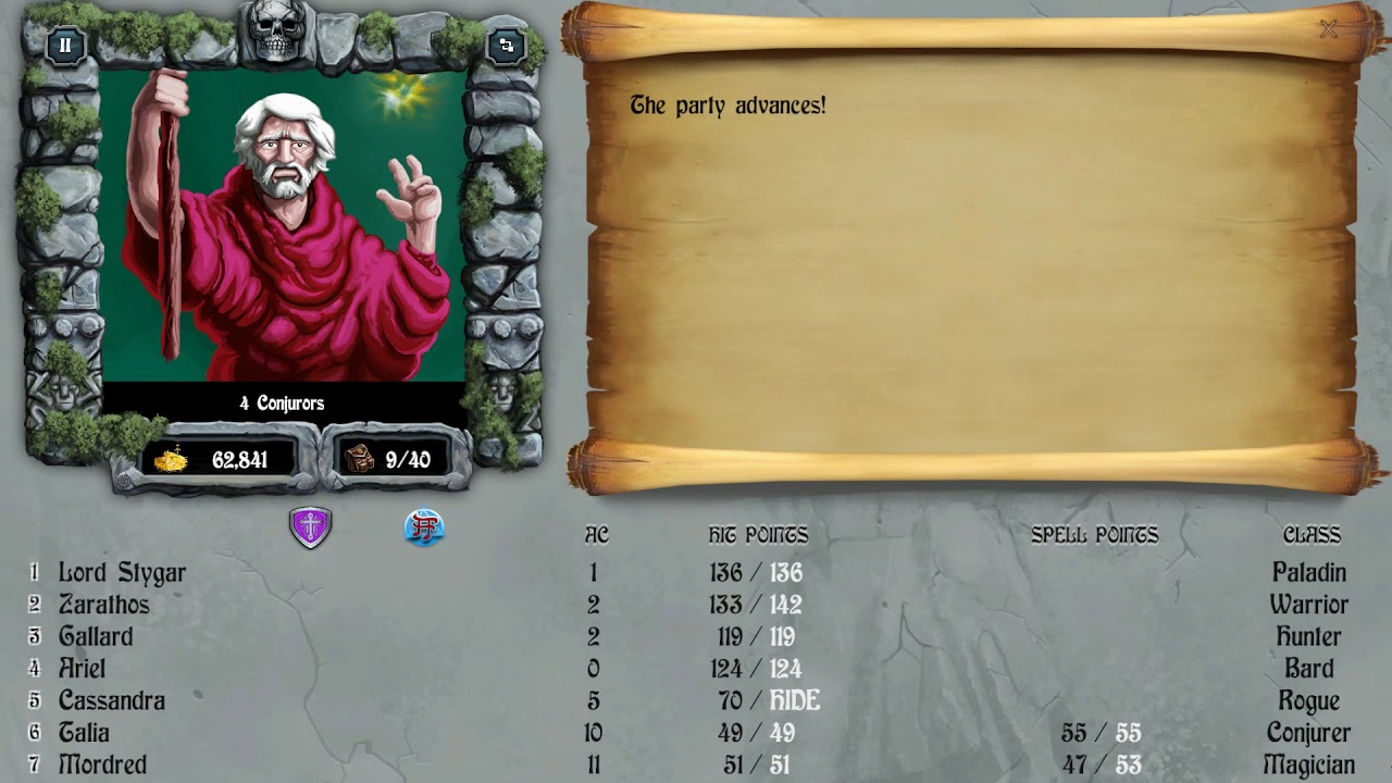 Bard's Tale 1 Remastered - 2nd Mithril Shield - YouTube