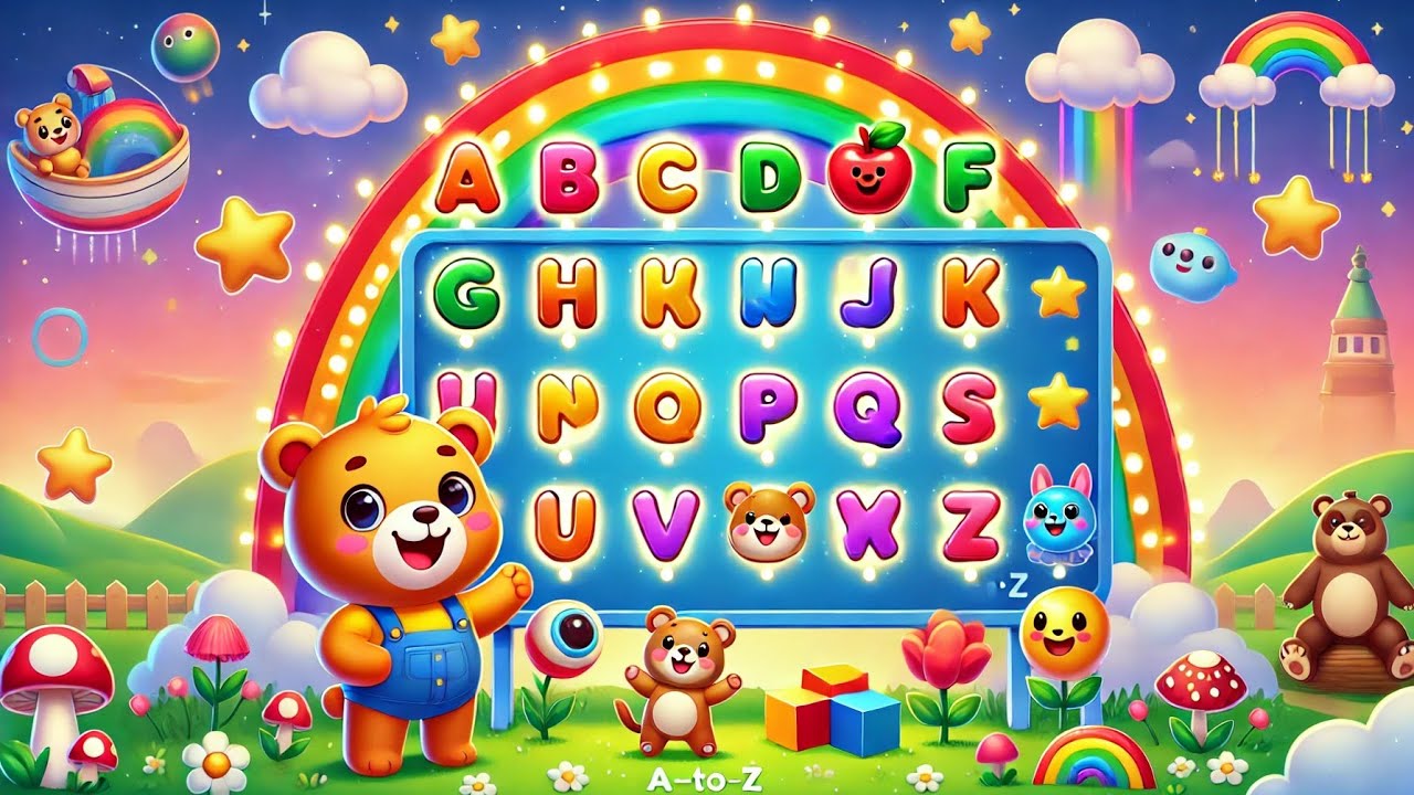 ABC Adventure: Fun & Easy Alphabet Song for Kids!, English poem for ...