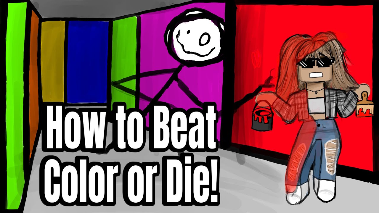 How to Beat Color or Die! (Updated) - YouTube