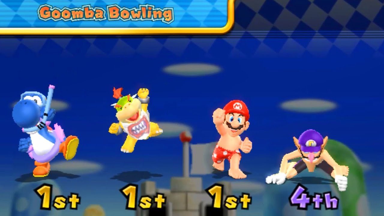 Mario Party 9 : Goomba Bowling: Mario, Yoshi, Bowser Jr. and Waluigi's ...