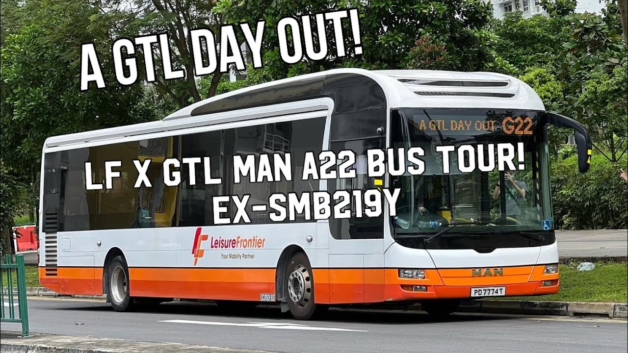 GTL Transport X LF Ex-SMB219Y MAN NL323F A22 Bus Tour! - PD7774T - YouTube