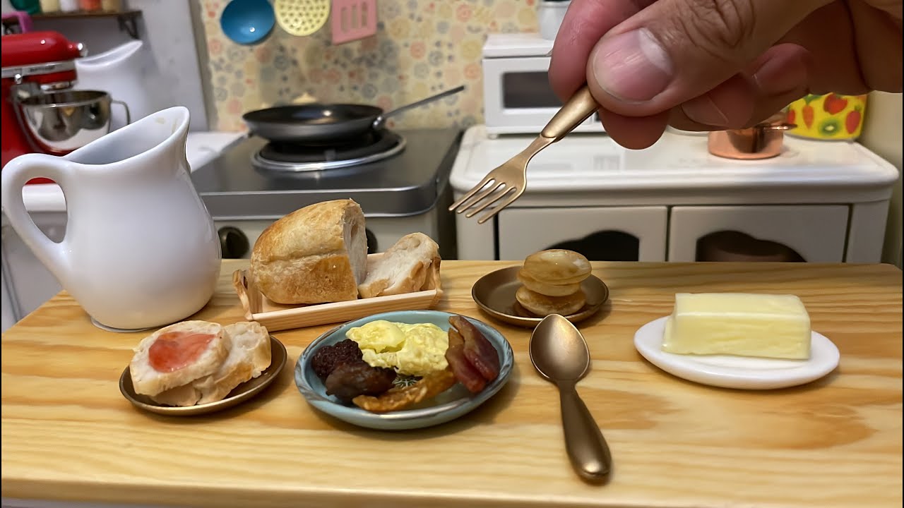 Making Breakfast | Miniature Cooking - YouTube
