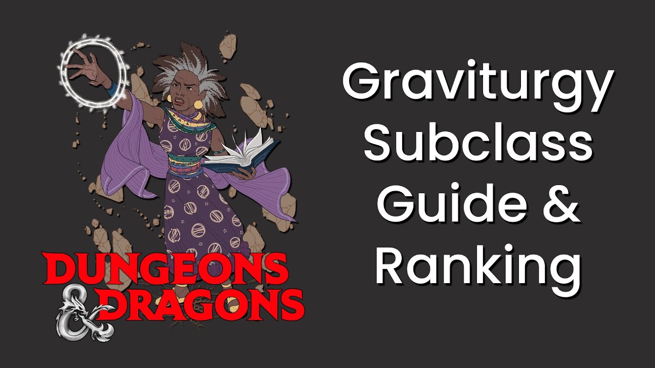Graviturgy (Wizard) Subclass Guide and Power Ranking in D&D 5e - HDIWDT ...