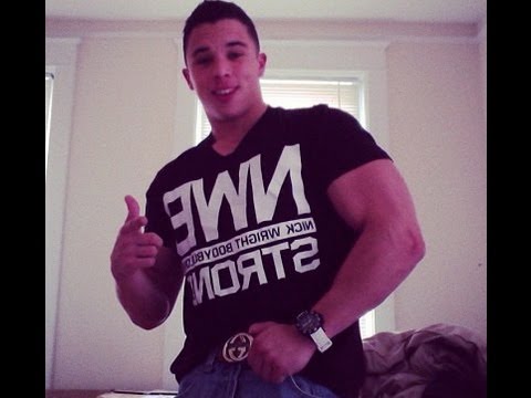 Eating Huge #1 - Natural Bodybuilder - Nick Wright - YouTube