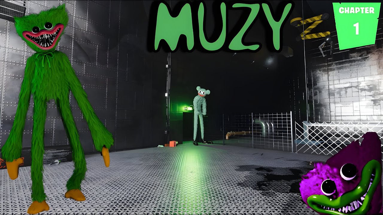 MUZY FULL GAMEPLAY | HUGGY WUGGY'S BROTHER | HORROR GAME - YouTube