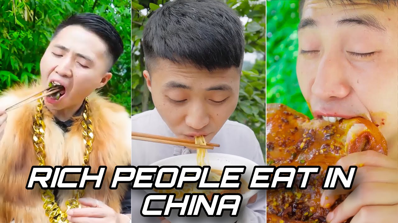 How rich people eat? |Funny TikTok Mukbang2025 |Songsong and Ermaol ...