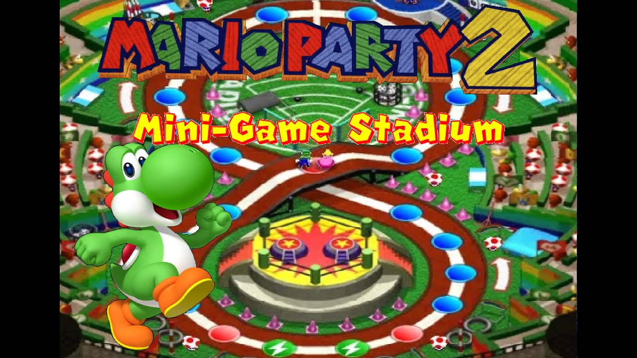 Let's Play Mario Party 2 - Mini-Game Stadium - YouTube