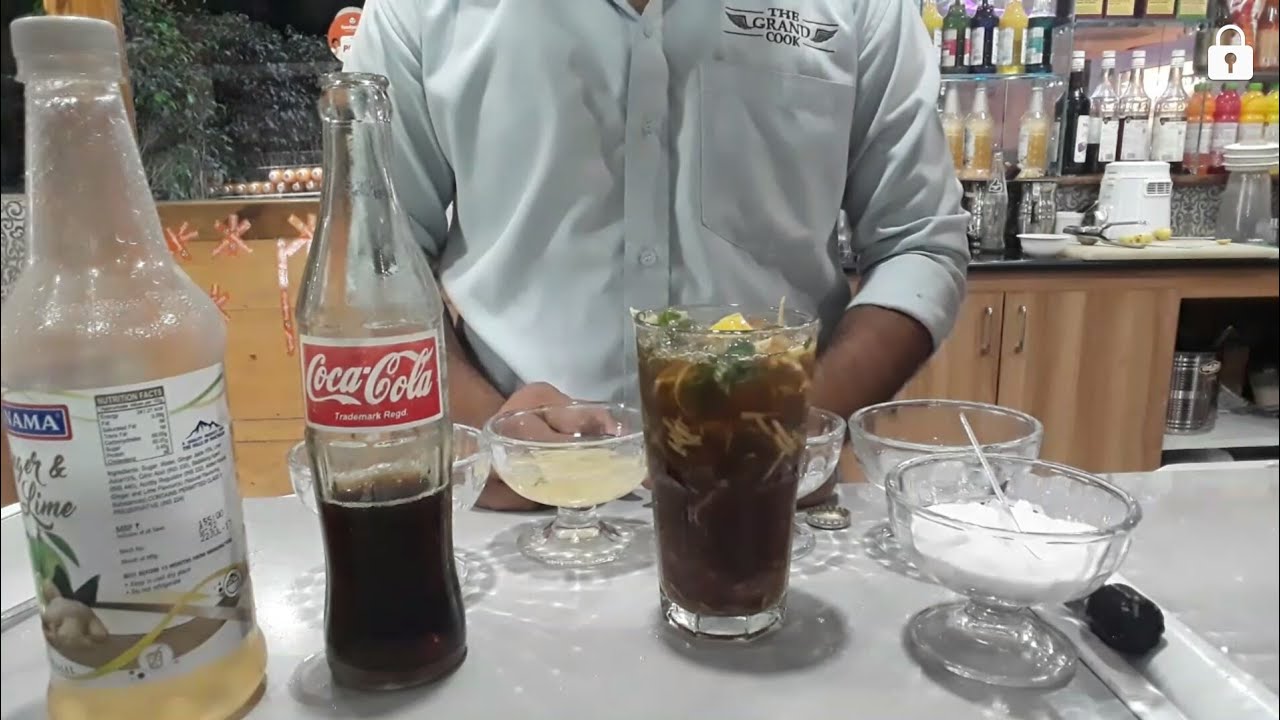 Ginger cola | Easy step - YouTube