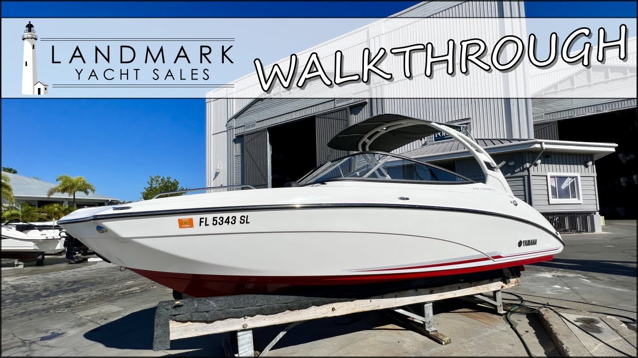 2019 Yamaha 242 Limited S [WALKTHROUGH] - Tampa, FL - YouTube