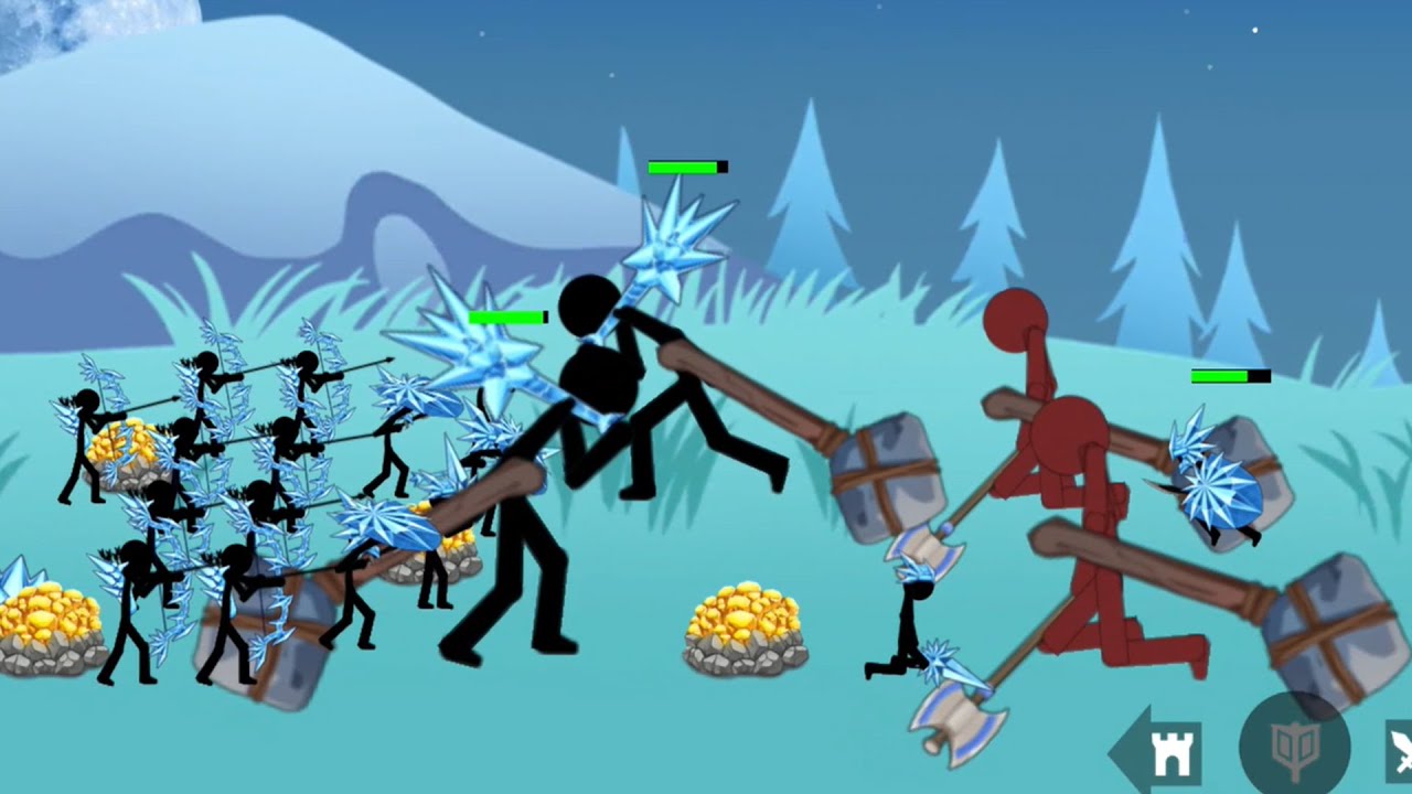 Stickman of War: Android Gameplay walkthrough | ICE AGE EMPIRE DESTOY ...