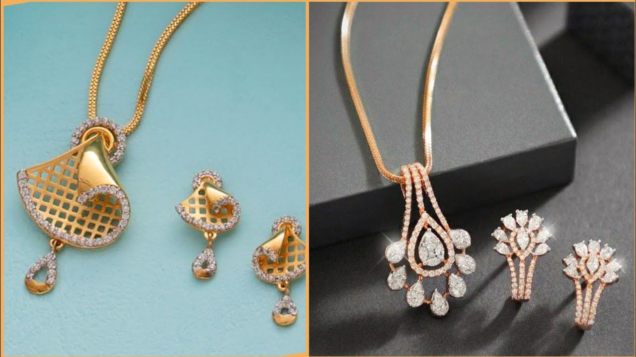 Latest and stylish light weight gold necklace design/simple daily wear ...