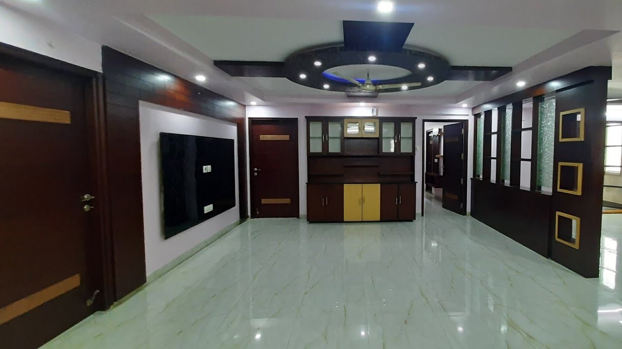 Ad.137/Most Luxurious 4bhk flat 2600sft //Fully furnished and Intercom ...
