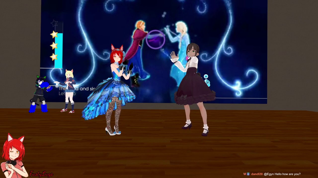 VRChat Just Dance - Let It Go (Let It Load) - YouTube