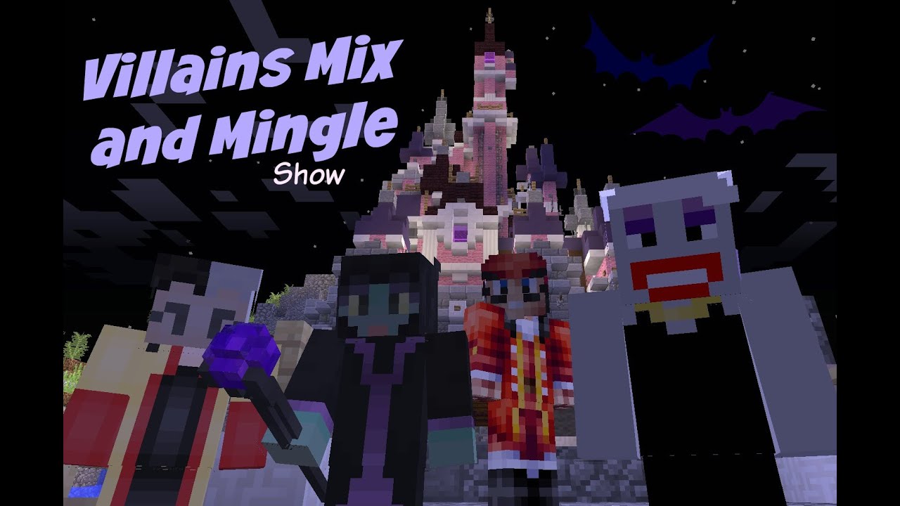 Villain's Mix and Mingle show (Minecraft) - Paris - YouTube