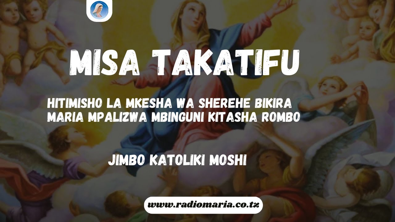 # LIVE || MISA HITIMISHO LA MKESHA WA SHEREHE YA KUPALIZWA MBINGUNI ...