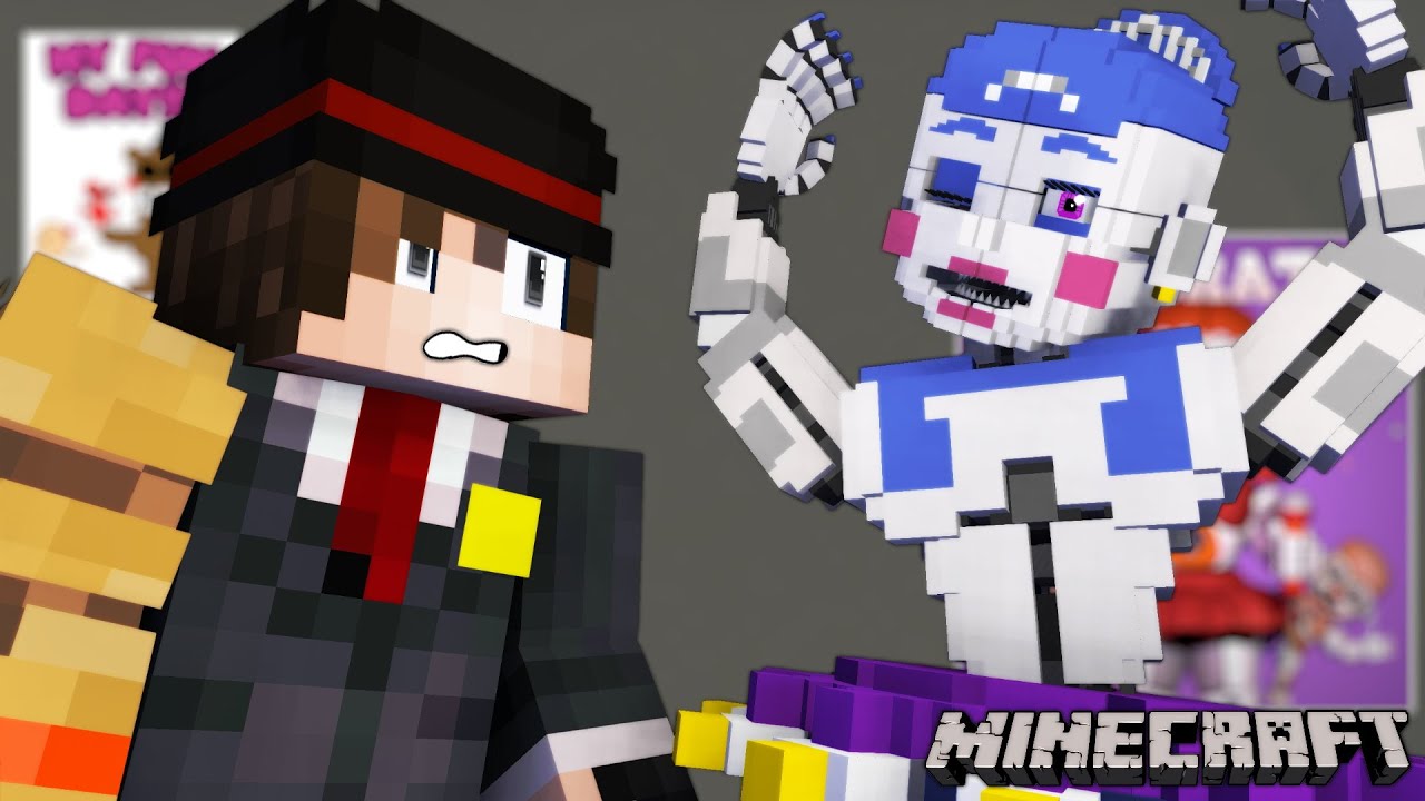 Minecraft FNAF 4 - Ballora (Minecraft Roleplay) Episode 41 - YouTube