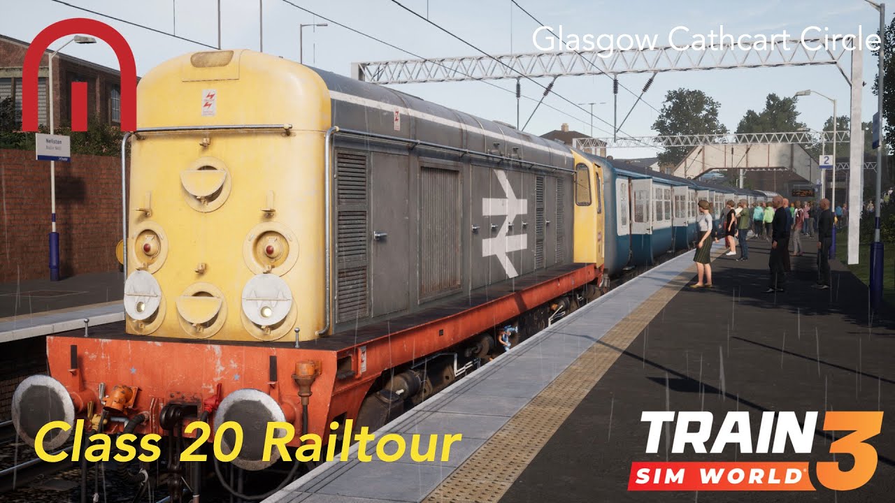 Train Sim World 3 - A Class 20 Scottish Railtour - Glasgow Cathcart ...