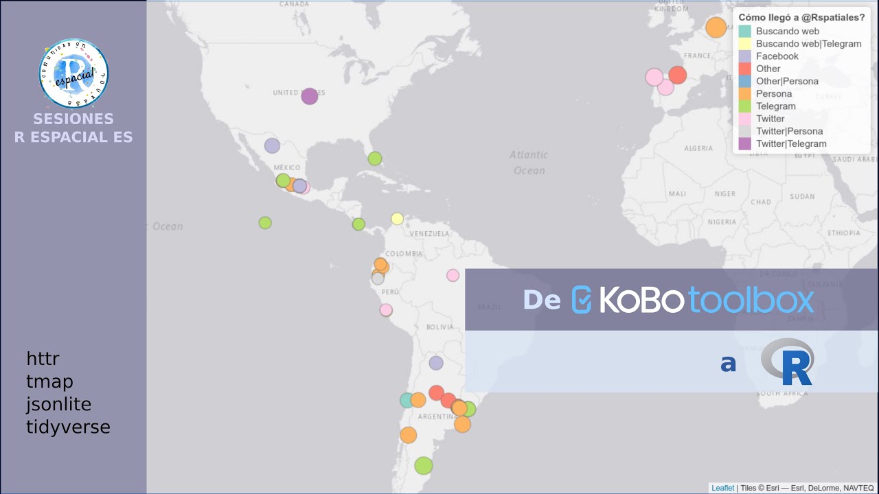 Sesiones RSpatialEs: Datos de Kobotoolbox a R - YouTube