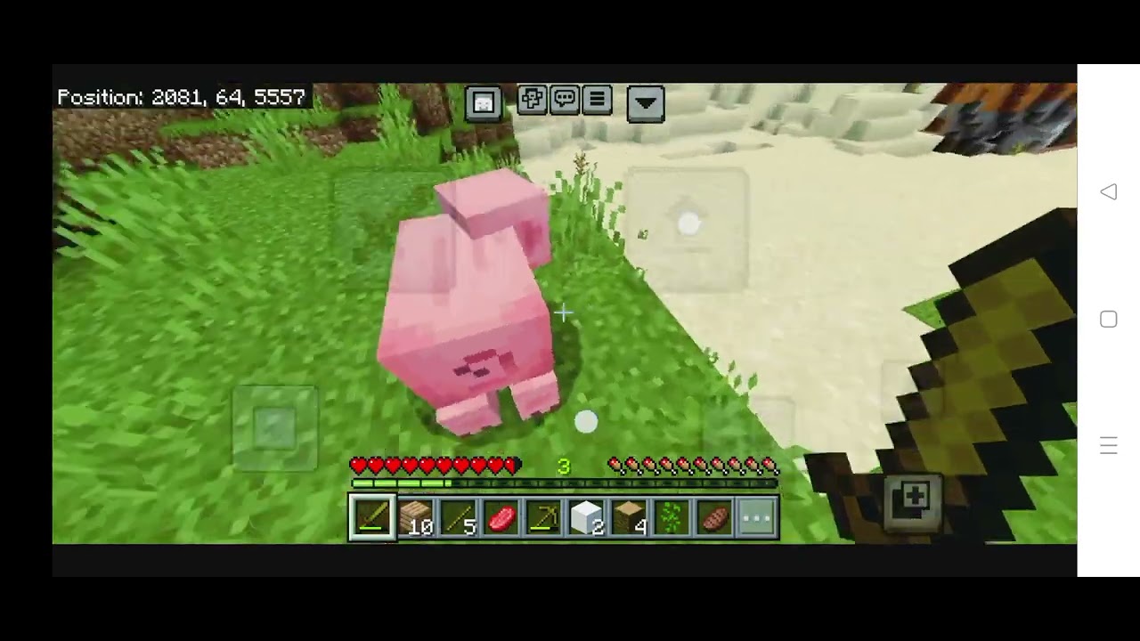 Minecraft pe mobile game play#minecraft - YouTube