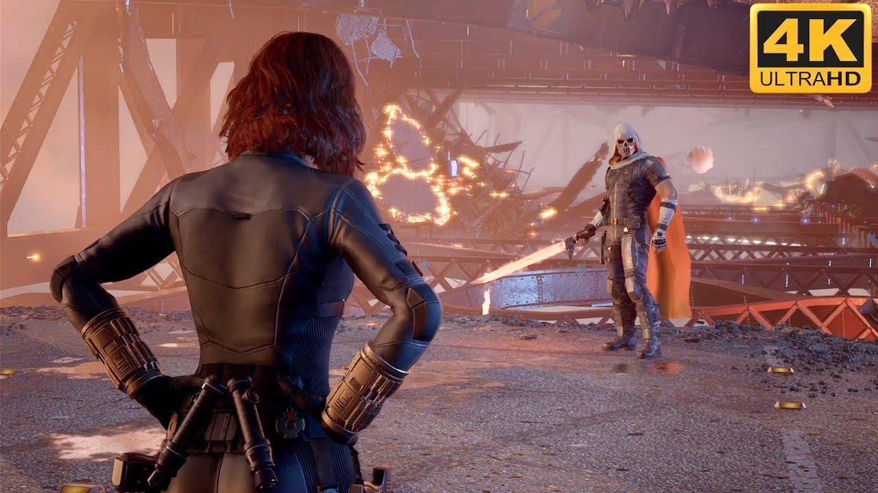 Black Widow vs Taskmaster | AVENGERS | #ps5 #avengers - YouTube