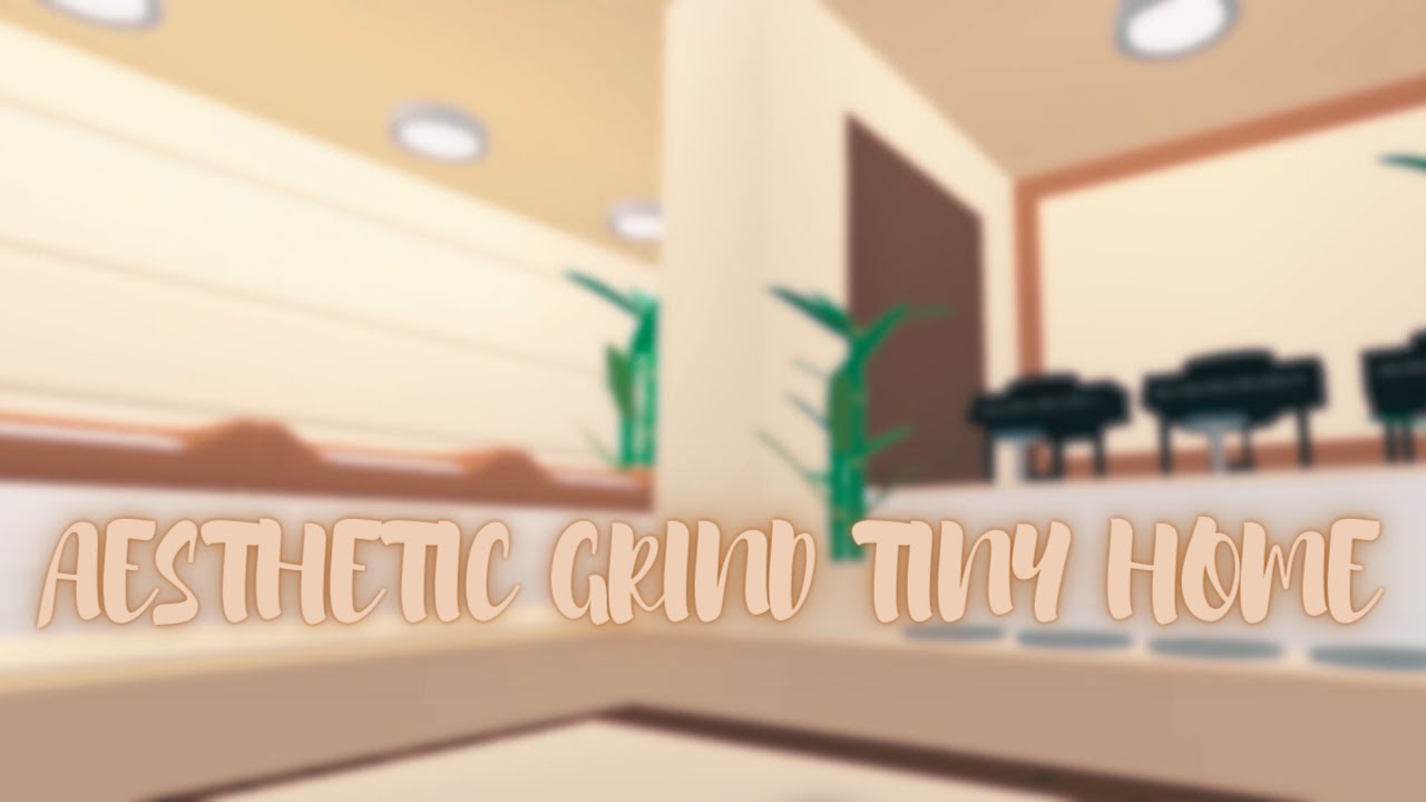 EASY + QUICK Aesthetic Grind Tiny Home SPEED BUILD ...