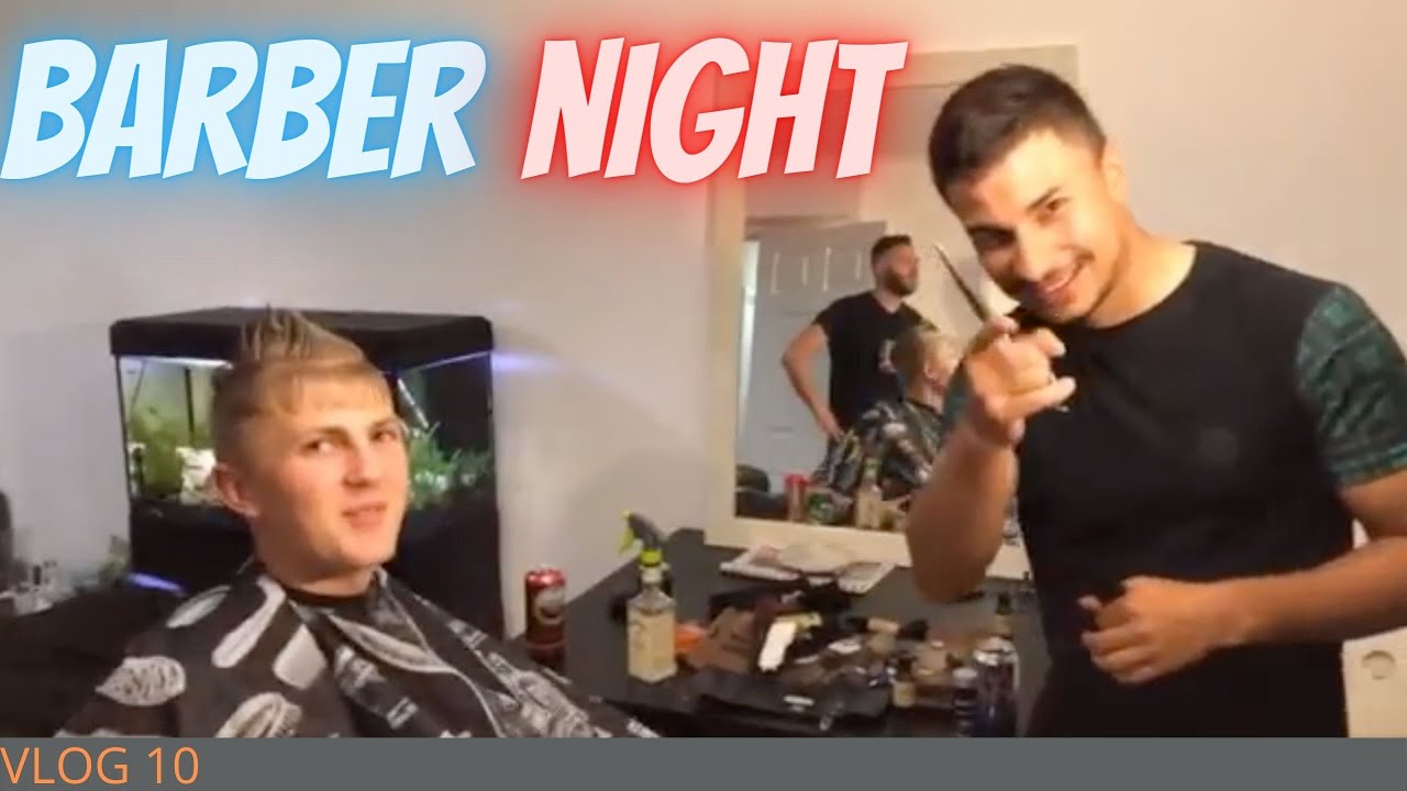 Barber night 💈 (VLOG #10) - YouTube