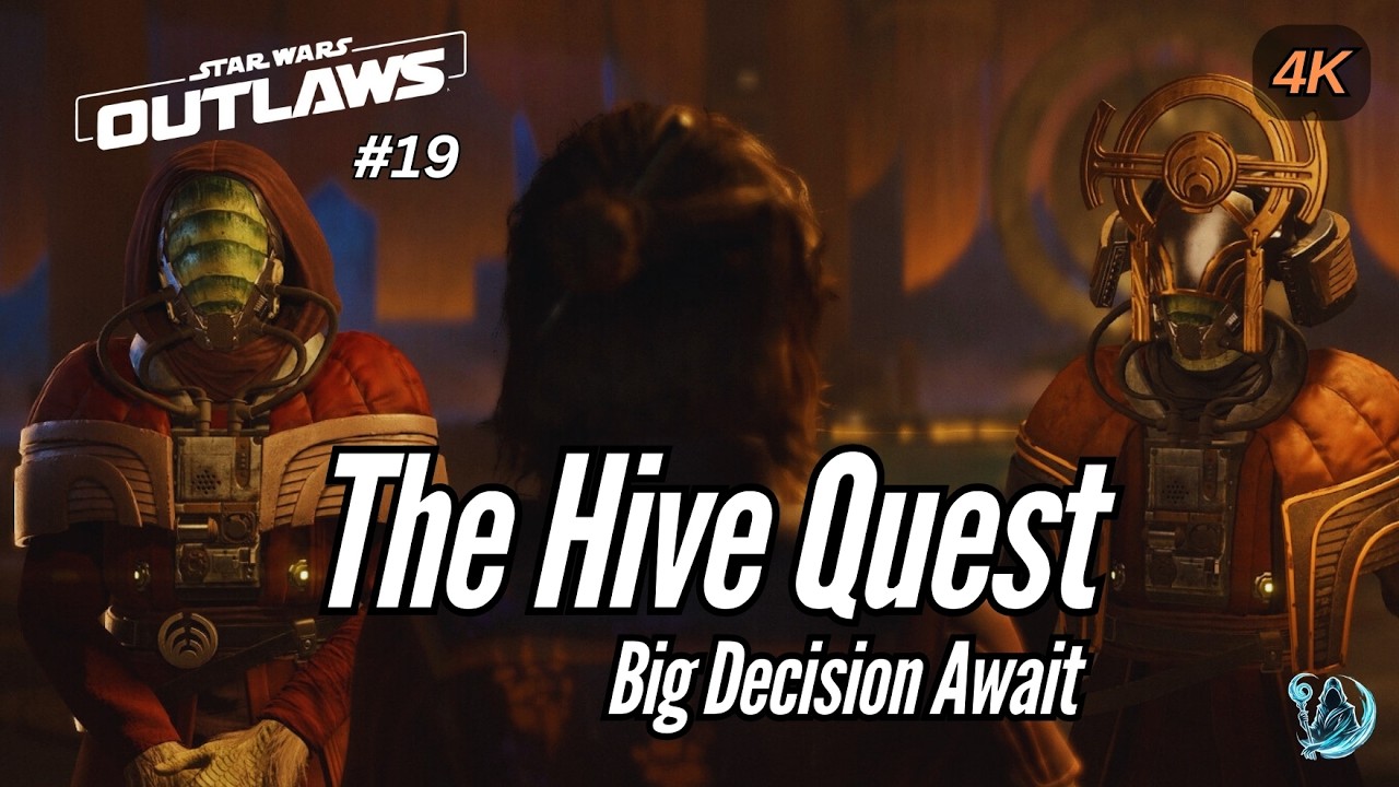 Star Wars Outlaws 19 - Ashiga or Crimson Dawn? The Hive Quest Big Decision & Big fight - YouTube
