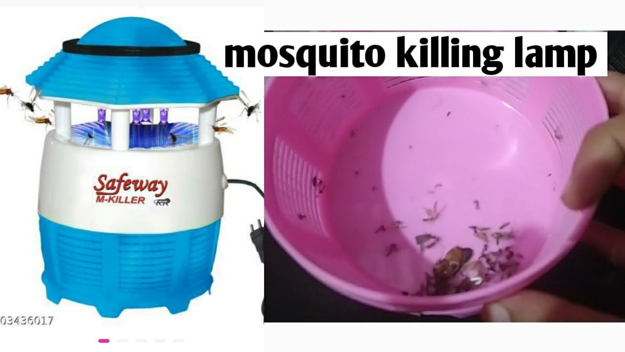 mosquito killing lamp/Eco friendly electronic lamb - YouTube